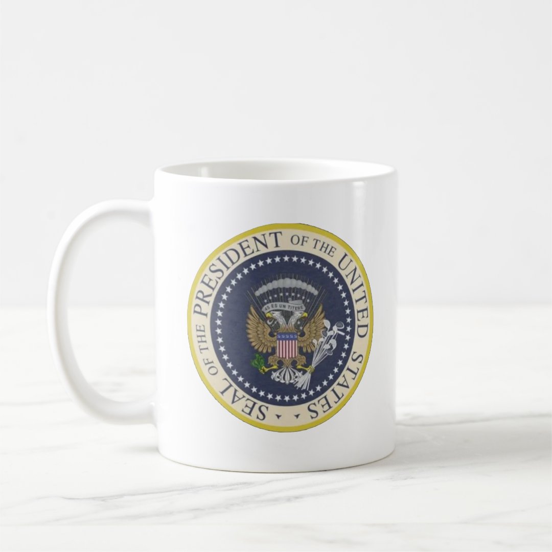 fake presidential seal mug | Zazzle