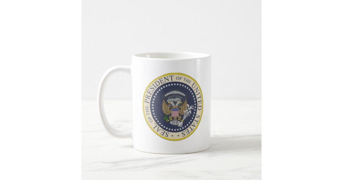 fake presidential seal mug | Zazzle
