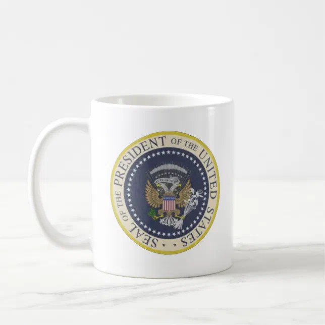 fake presidential seal mug | Zazzle