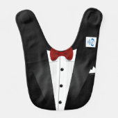 Fake Tuxedo Costume Bib | Zazzle