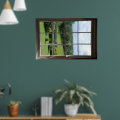 Fake window 2 poster | Zazzle