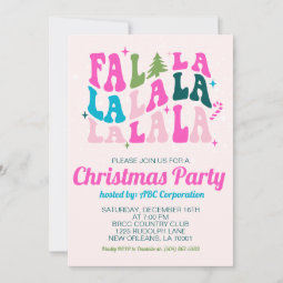Falala Christmas Party Invitation | Zazzle