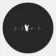 Falconer Lifeline Falconry Hawking Falconer Classic Round Sticker | Zazzle