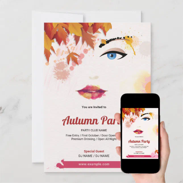 Fall / Autumn Festival Flyer Invitation | Zazzle