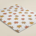 Fall Autumn Foliage Fall Leaves Simple Greenery Fleece Blanket | Zazzle
