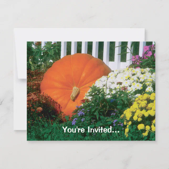 Fall Autumn Party Invitation | Zazzle