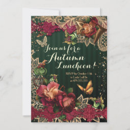 FALL AUTUMN PARTY INVITATIONS | Zazzle