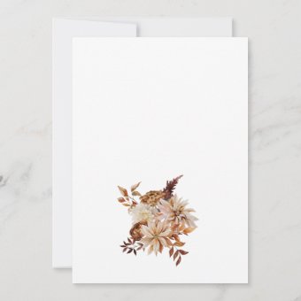 Fall Bridal Luncheon Invitation | Zazzle