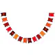 Fall Colors Bunting Flags | Zazzle