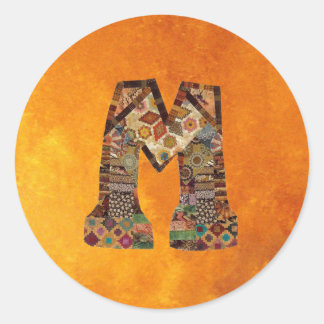 Letter M Stickers | Zazzle