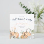 Fall Dinner Party Invitation | Zazzle