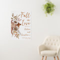 Fall Engagement Party Welcome Foam Board | Zazzle