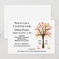 Fall Family Reunion, Party or Event Invitation | Zazzle