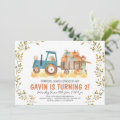 Fall Farm Birthday Invitation, Fall hayride Invitation | Zazzle