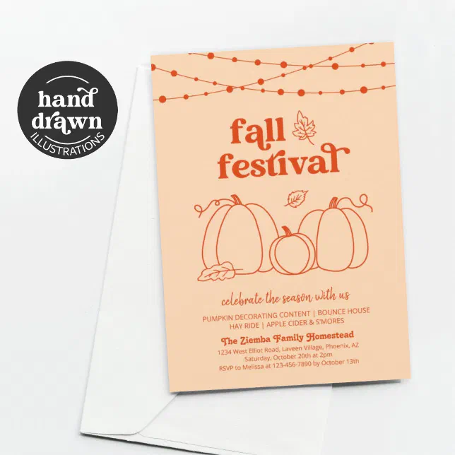 Fall Festival Invitation | Zazzle