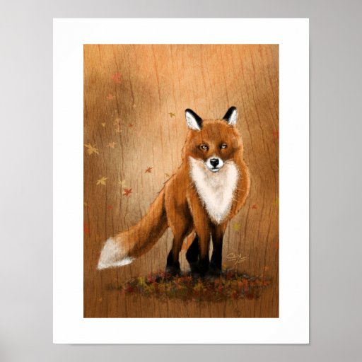 Fox Posters, Fox Prints, Art Prints, Poster Designs