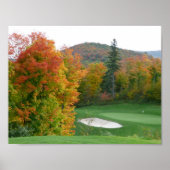 Fall Golf poster | Zazzle