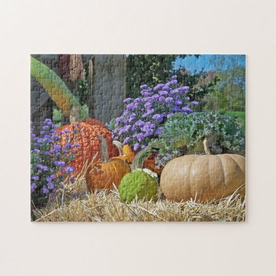 Fall Harvest Jigsaw Puzzle | Zazzle.com