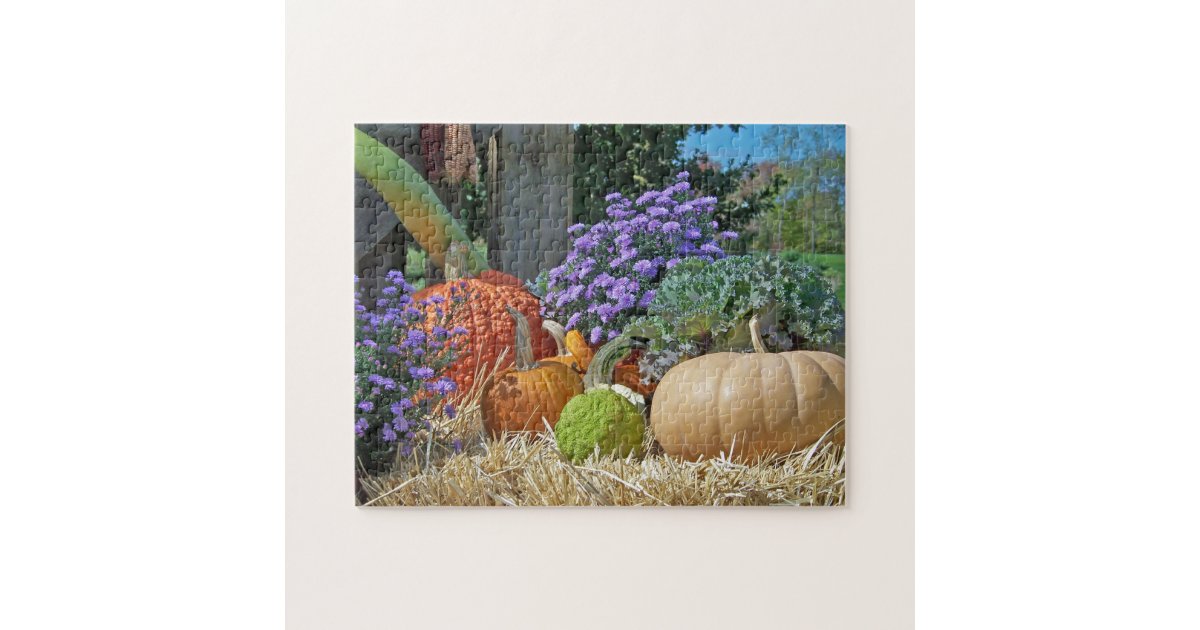 Fall Harvest Jigsaw Puzzle | Zazzle
