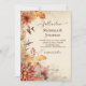 Fall in Love Beautiful Autumn Flowers Fall Wedding Invitation | Zazzle