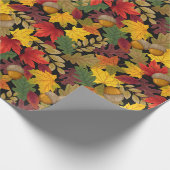 Fall Leaves Wrapping Paper | Zazzle