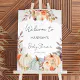 Fall Little Pumpkin Baby Shower Welcome Sign | Zazzle