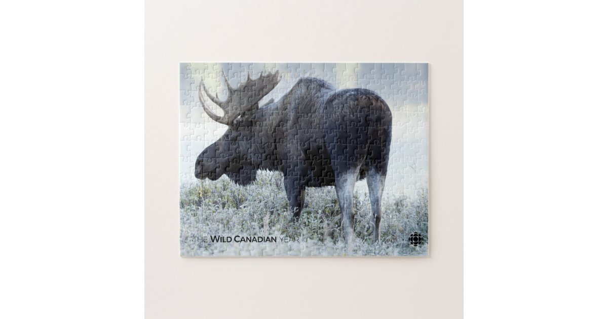 Fall - Moose Jigsaw Puzzle | Zazzle