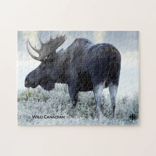 Fall - Moose Jigsaw Puzzle | Zazzle