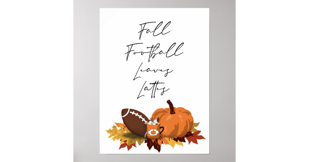 Fall Poster | Zazzle