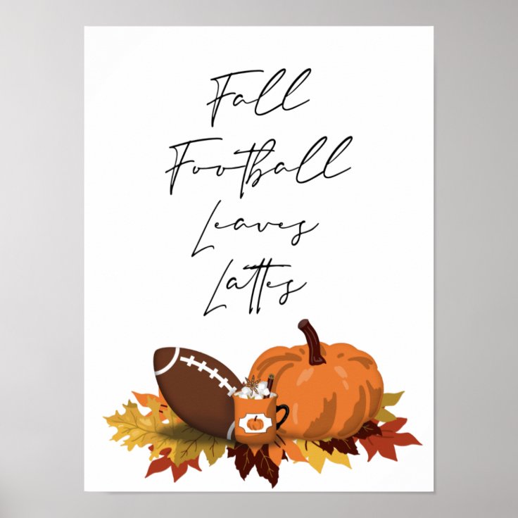 Fall Poster | Zazzle