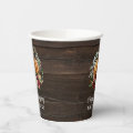 Fall Pumpkin Thanksgiving Paper Cups | Zazzle