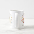 Fall Pumpkins Watercolor Autumn Leaves and Floral Coffee Mug | Zazzle