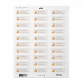 Fall Return address labels, Little Pumpkin Labels | Zazzle