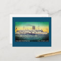 Fall River Line, Steamship 'Providence' Postcard | Zazzle