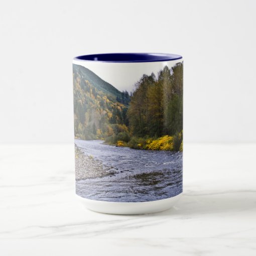 Fall Scenery Mug w/Scripture Verse | Zazzle