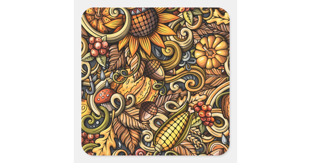 Fall Season Sticker | Zazzle