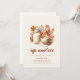 Fall Simple Sip and See Baby Shower Invitation | Zazzle