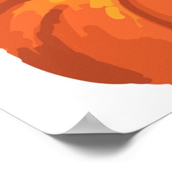 Fall - Thanksgiving - Pumpkin Poster | Zazzle