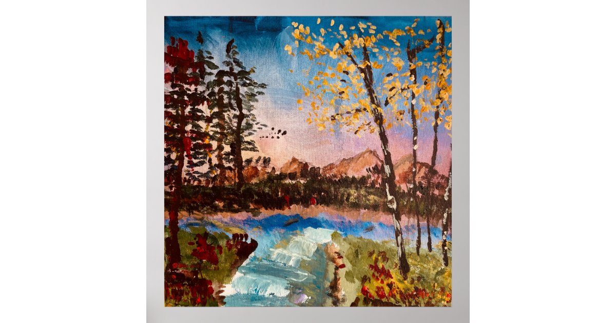 "Fall Trees: Poster | Zazzle