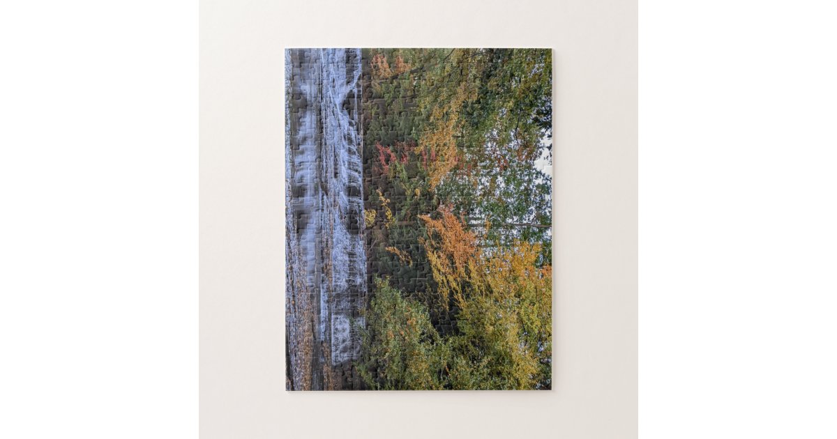 Fall Waterfall Puzzle | Zazzle