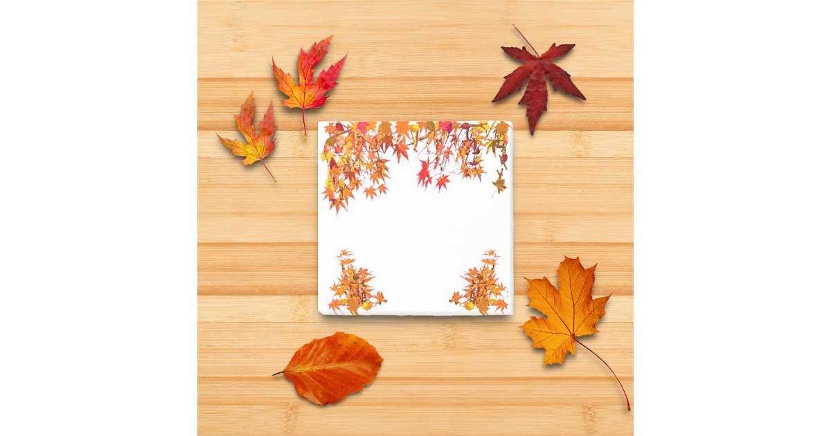 Fallen Leaves Post-it Notes | Zazzle