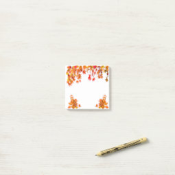 Fallen Leaves Post-it Notes | Zazzle