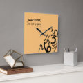 Fallen Numbers Clock | Zazzle