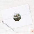 Fallen Soldier’s Cross Classic Round Sticker | Zazzle