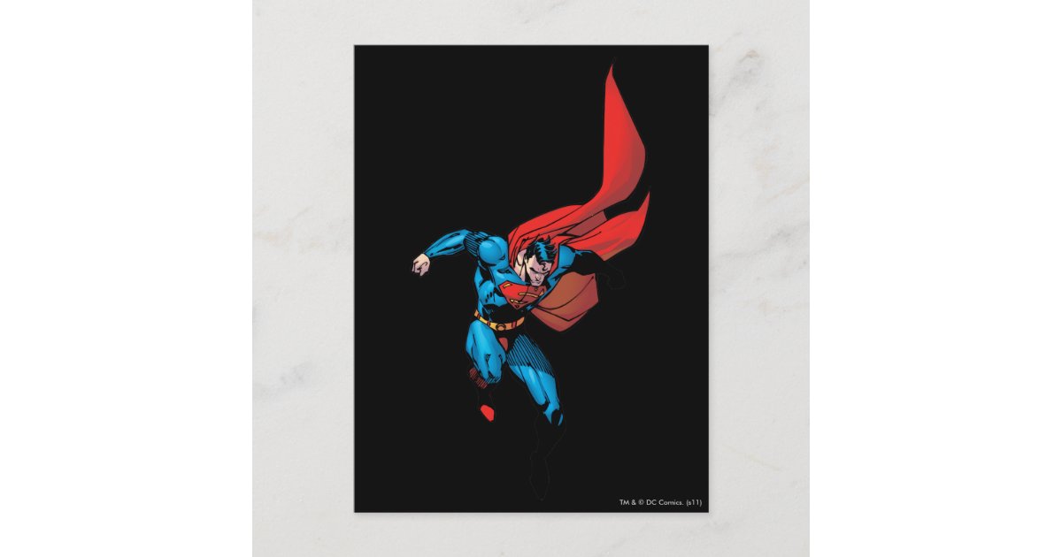 Falling Down - Superman Postcard | Zazzle