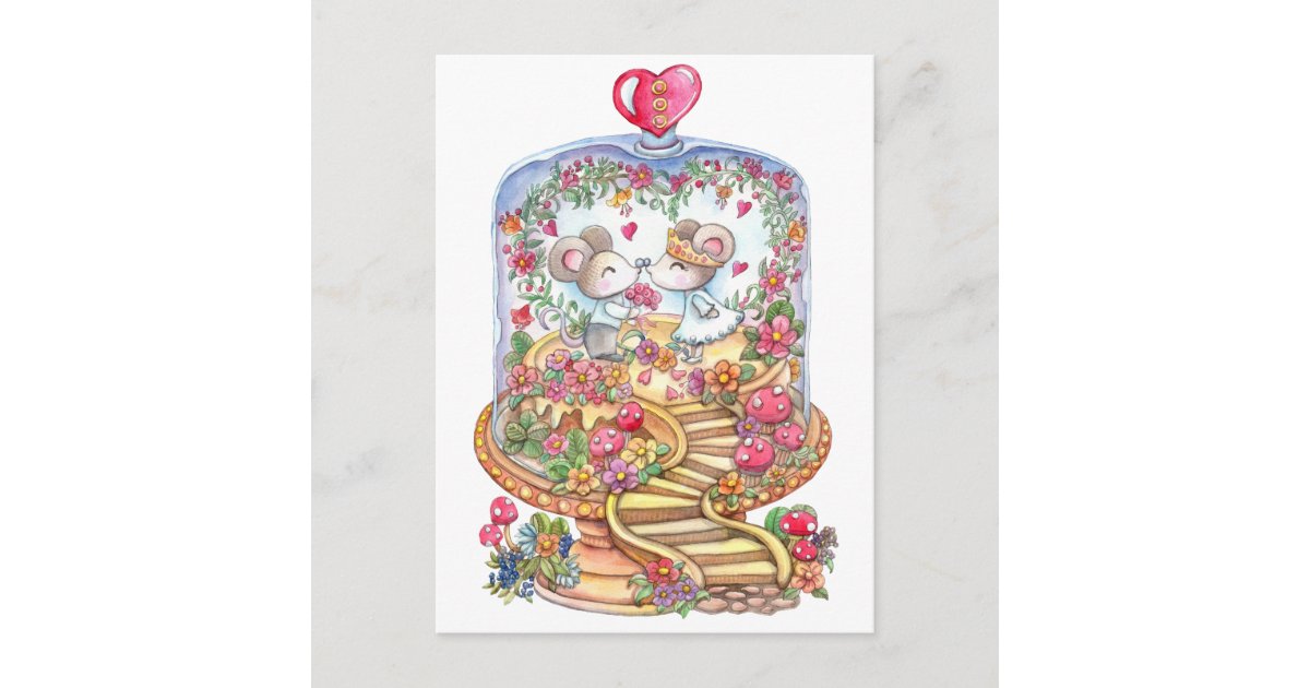 Falling In Love Postcard | Zazzle