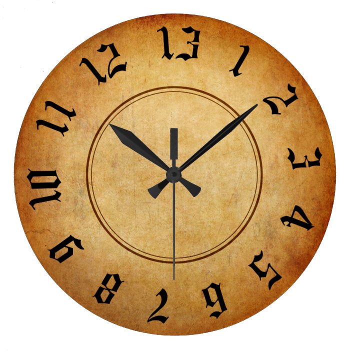 Falln 13 Hour Clock | Zazzle.com