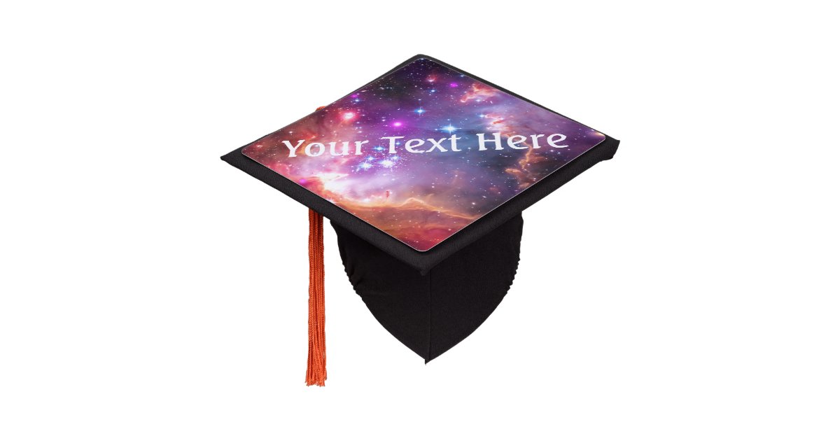 Falln Angelic Galaxy Graduation Cap Topper | Zazzle