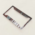 Falln Bloody Rust Drips License Plate Frame | Zazzle