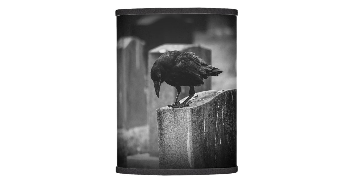 Falln Cemetery Crow Lamp Shade | Zazzle